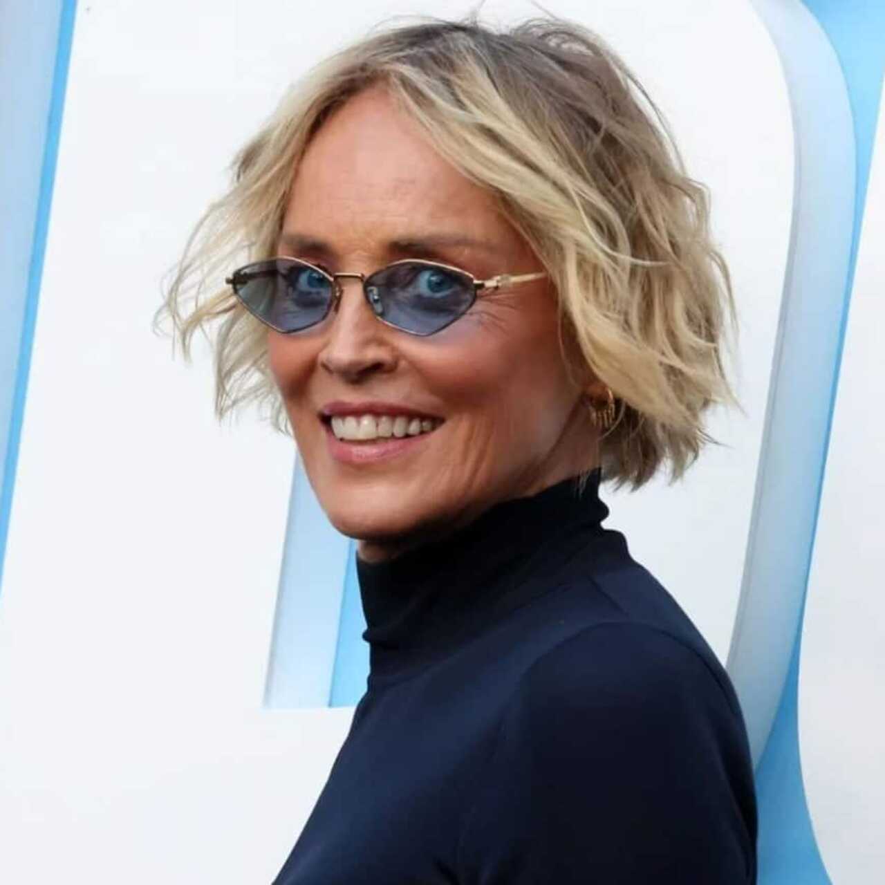 Sharon Stone, 67, in a bodycon dress - Blogs & Forums