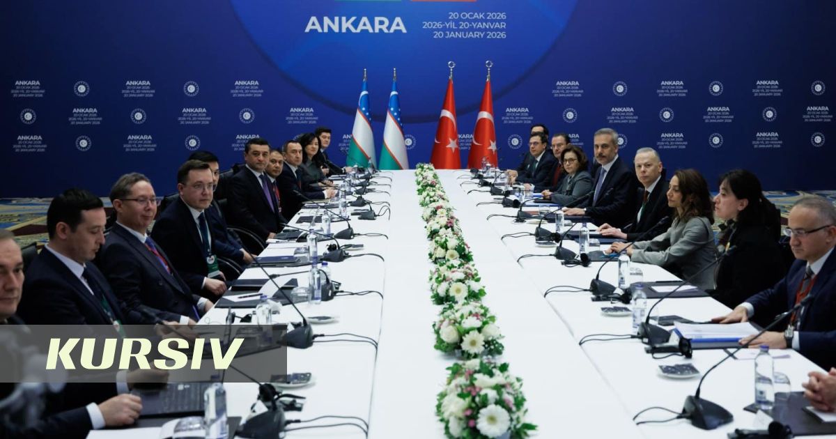 Turkey and Uzbekistan Launch 4+4 Strategic Mechanism With 2026–27 ...