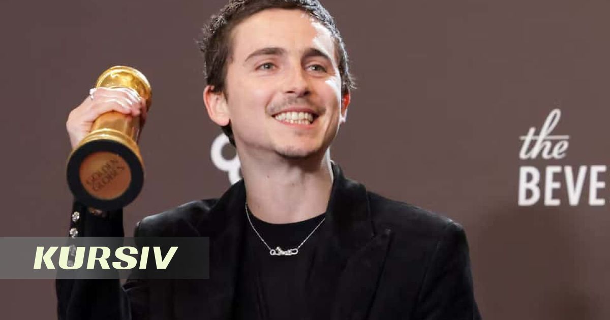 Timothee Chalamet Wins Golden Globe Best Actor